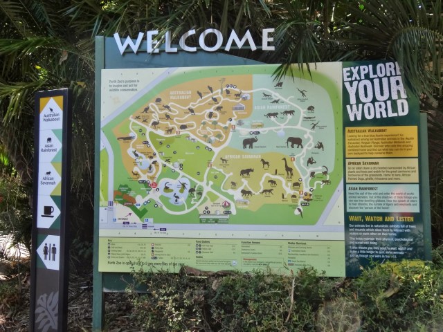 Map Perth Zoo Perth Zoo Icons :: Behance